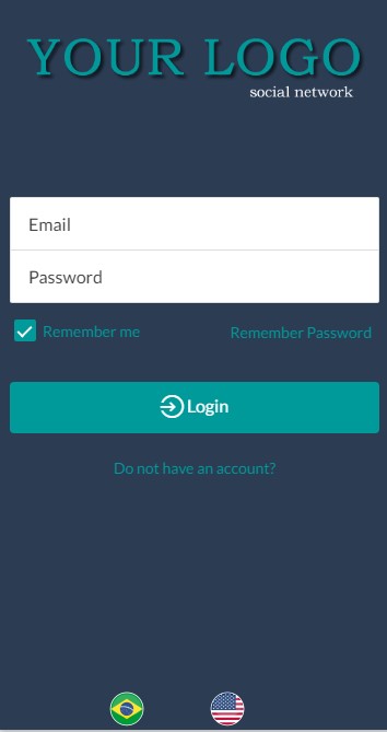 Social-network-with-tabs - Ionic Marketplace