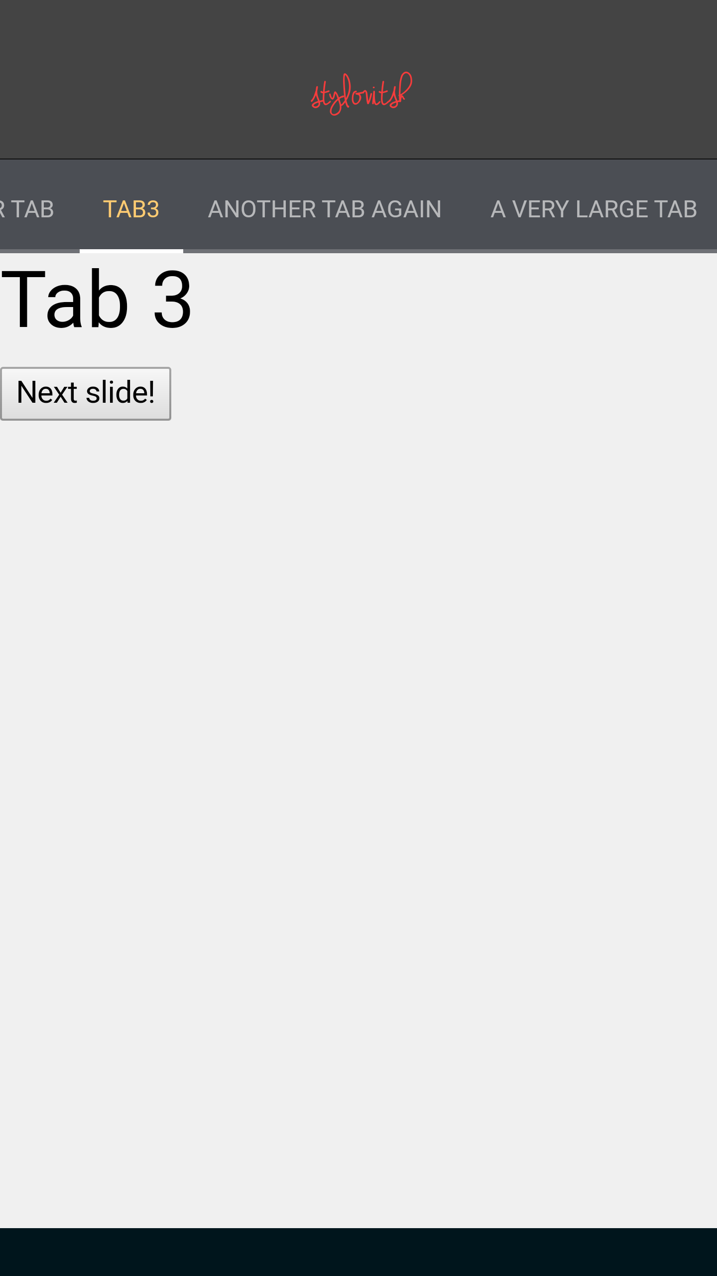 Swiped Tab Ionic Marketplace
