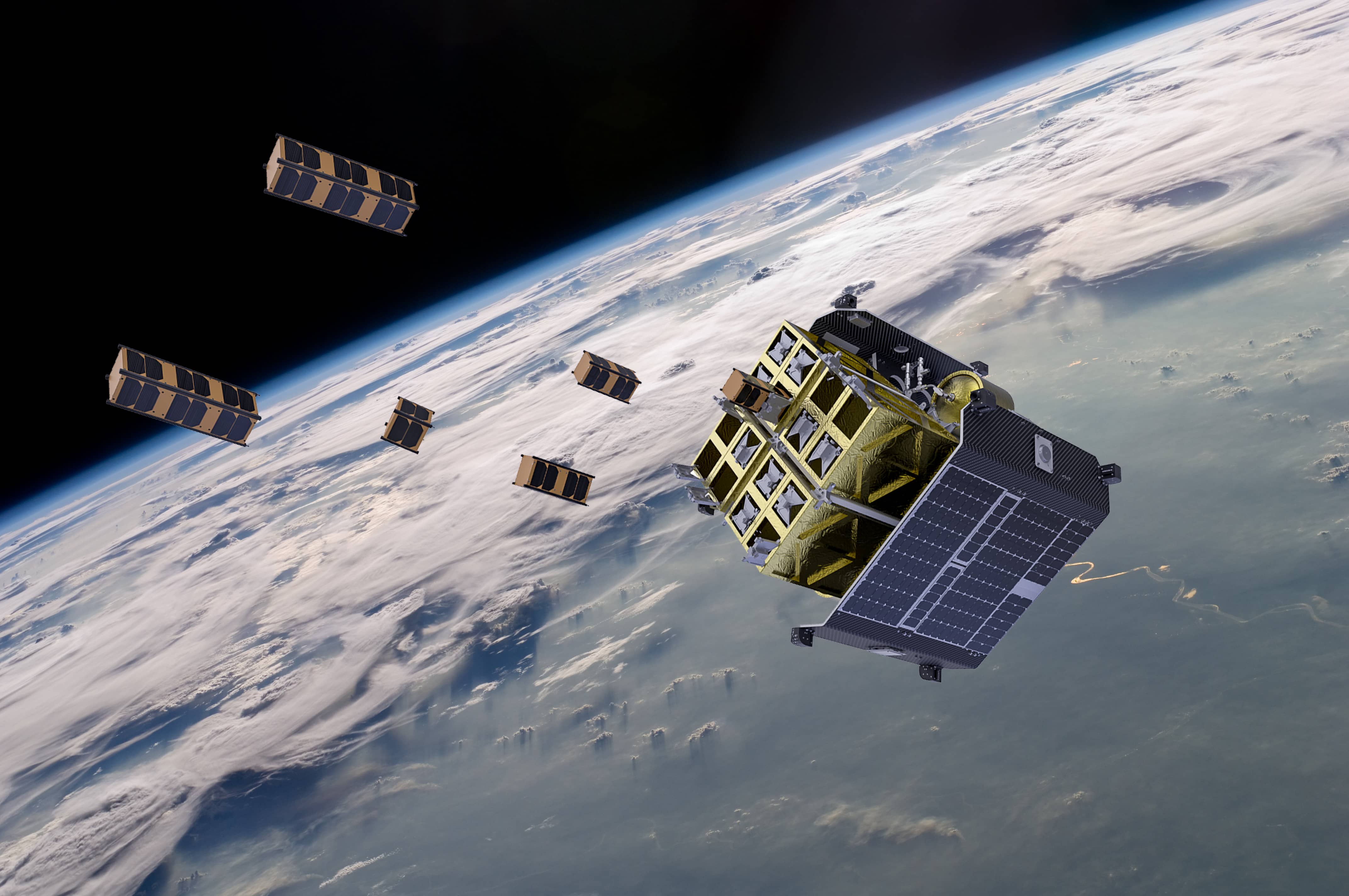 D-Orbit lancia nello spazio il nuovo ION Satellite Carrier a bordo di ...