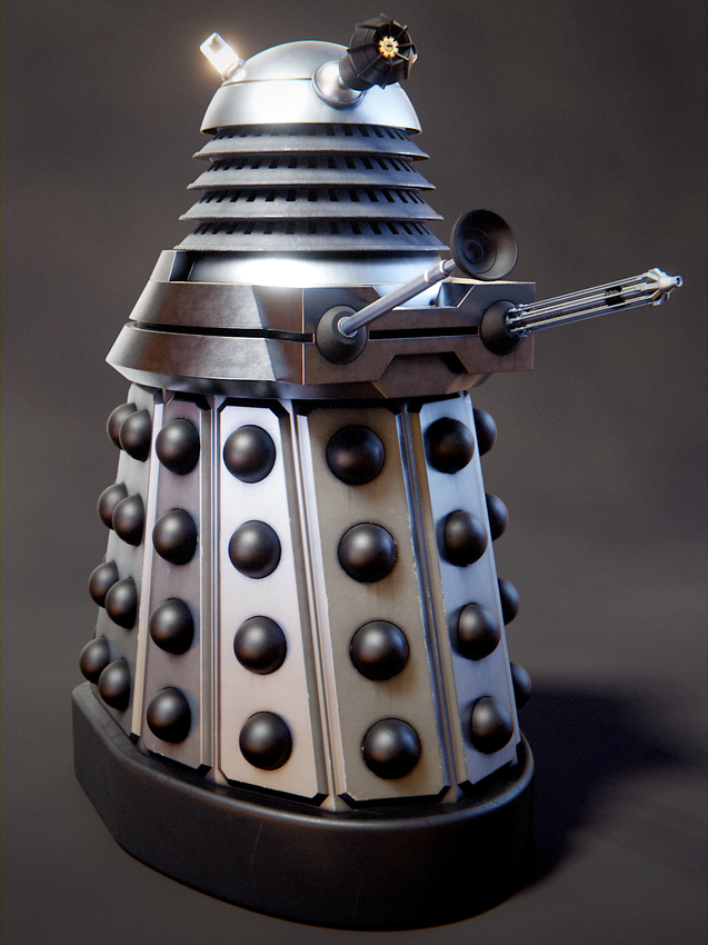 New Dalek Paradigm - Member's CG Dalek Models - Project Dalek