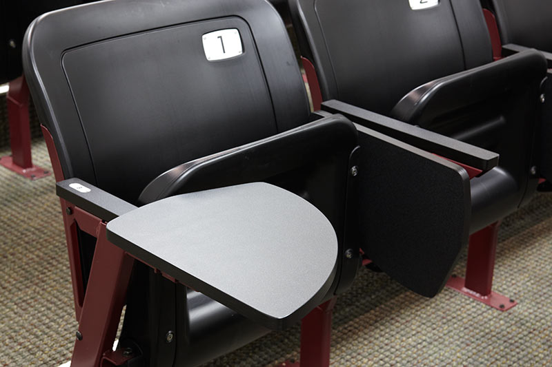 Options and accessories for fixed audience seating manufactured by ...