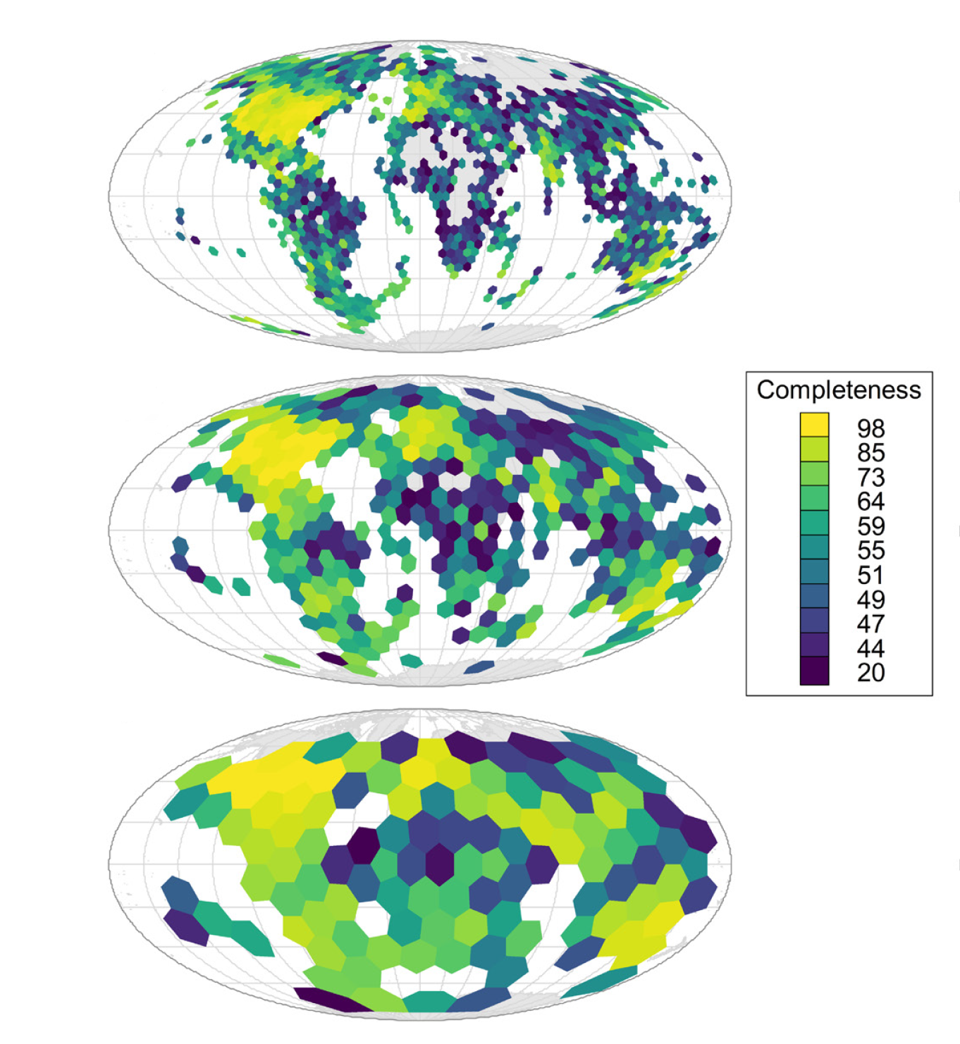 Bird sightings from eBirders cover 84% of the globe - eBird