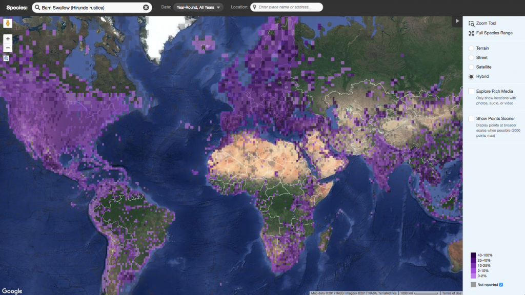 Finding birds with eBird - eBird