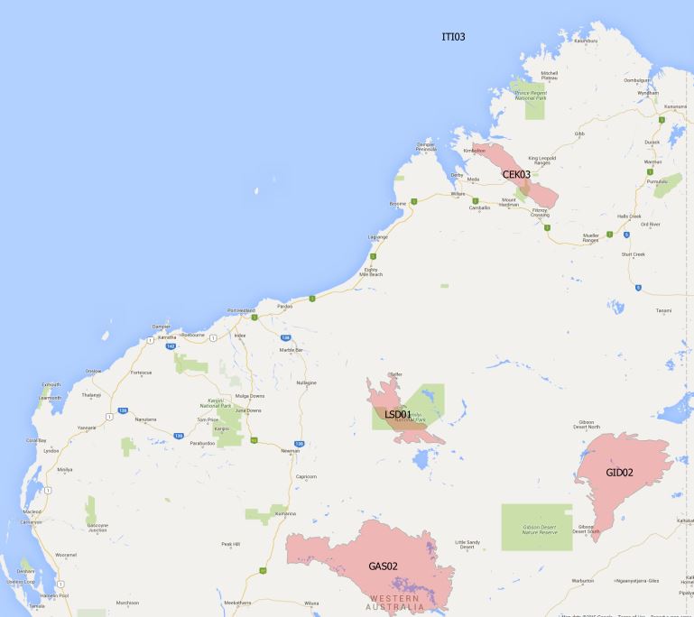 Under-surveyed Regions of Australia Part II: Reviewer Suggestions and ...