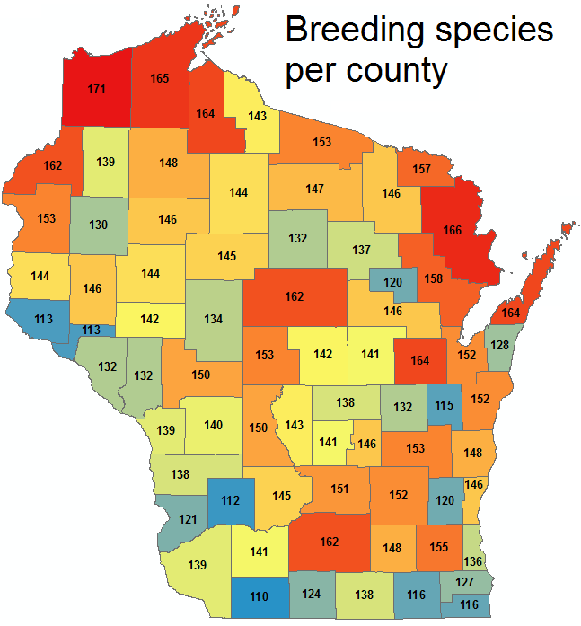 Season 3 Preliminary Results and Stats - Wisconsin Breeding Bird Atlas