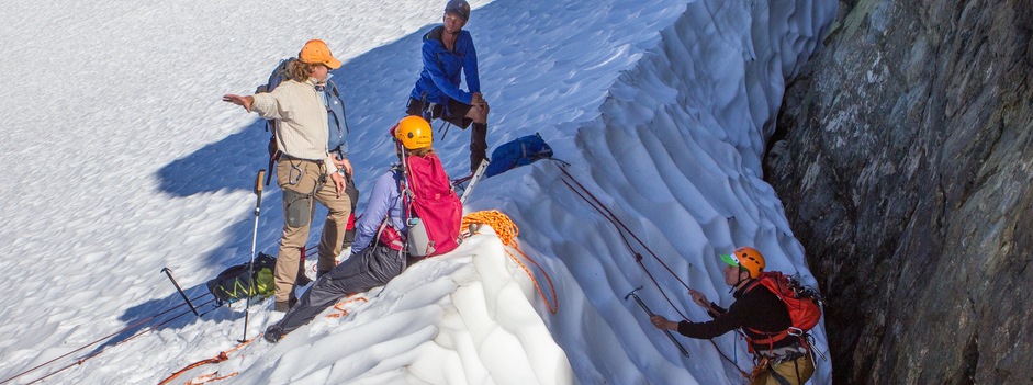 Island Alpine Guides - MOUNTAIN SKILLS FLY-IN
