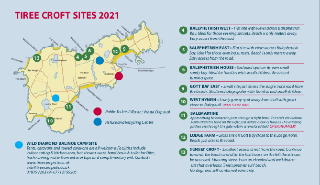 Out & About / Croft Camping | Isle of Tiree