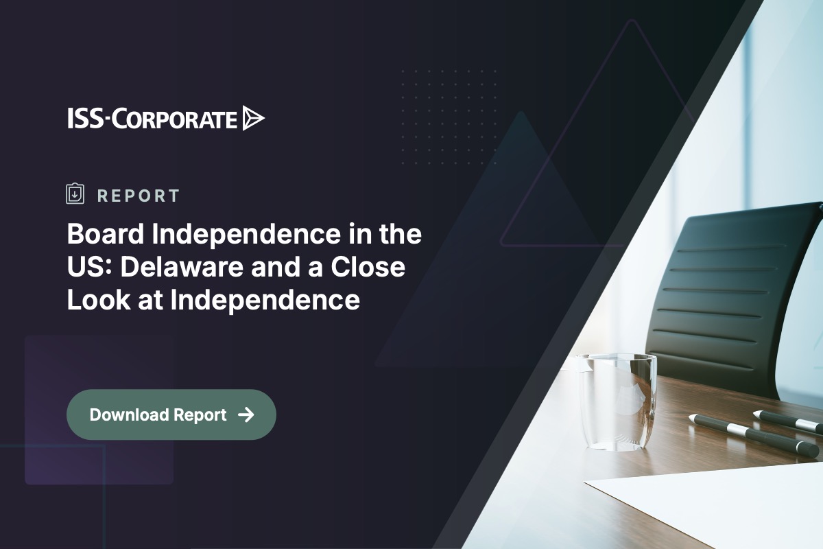 Board Independence & Delaware Rules