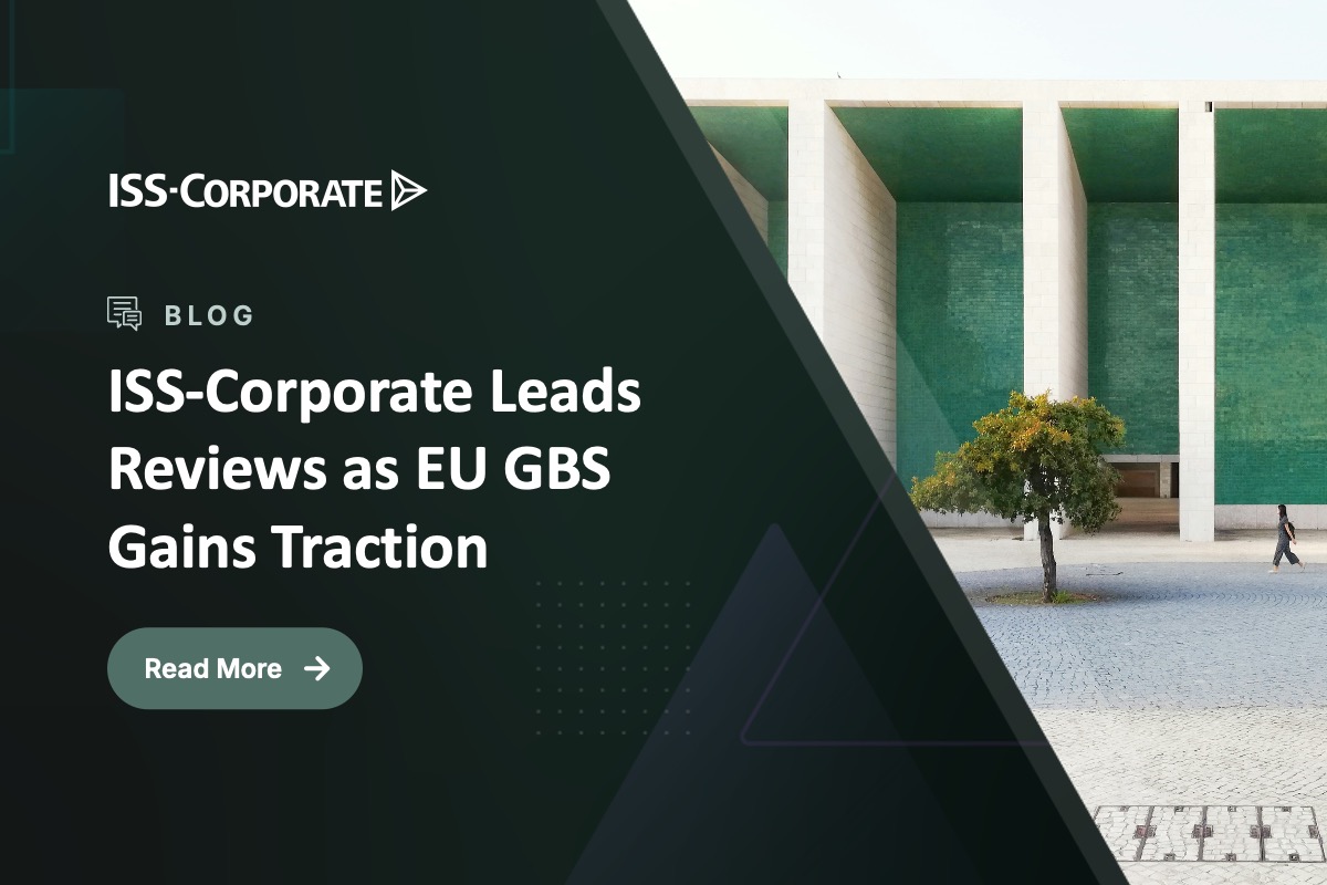 ISS-Corporate Leads Reviews as EU GBS Gains Traction