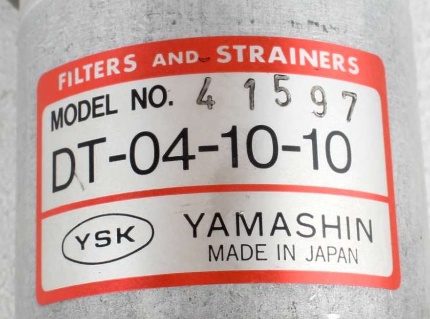 DT-04-10-10 from YAMASHIN FILTER CORP. / YSK - FILTER