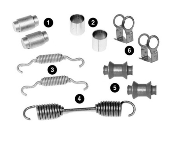 KIT8847HDA from MERITOR - AIR BRAKE MINOR BRAKE REPAIR KIT