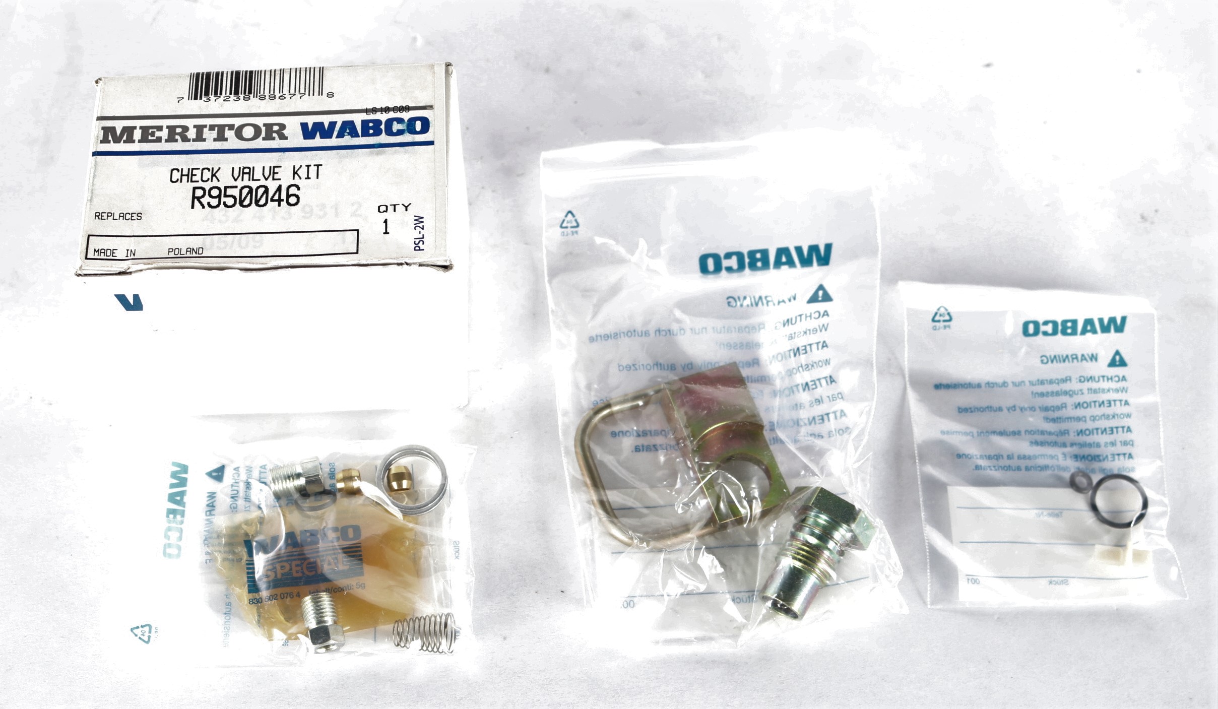 R950046 from MERITOR - CHECK VALVE KIT