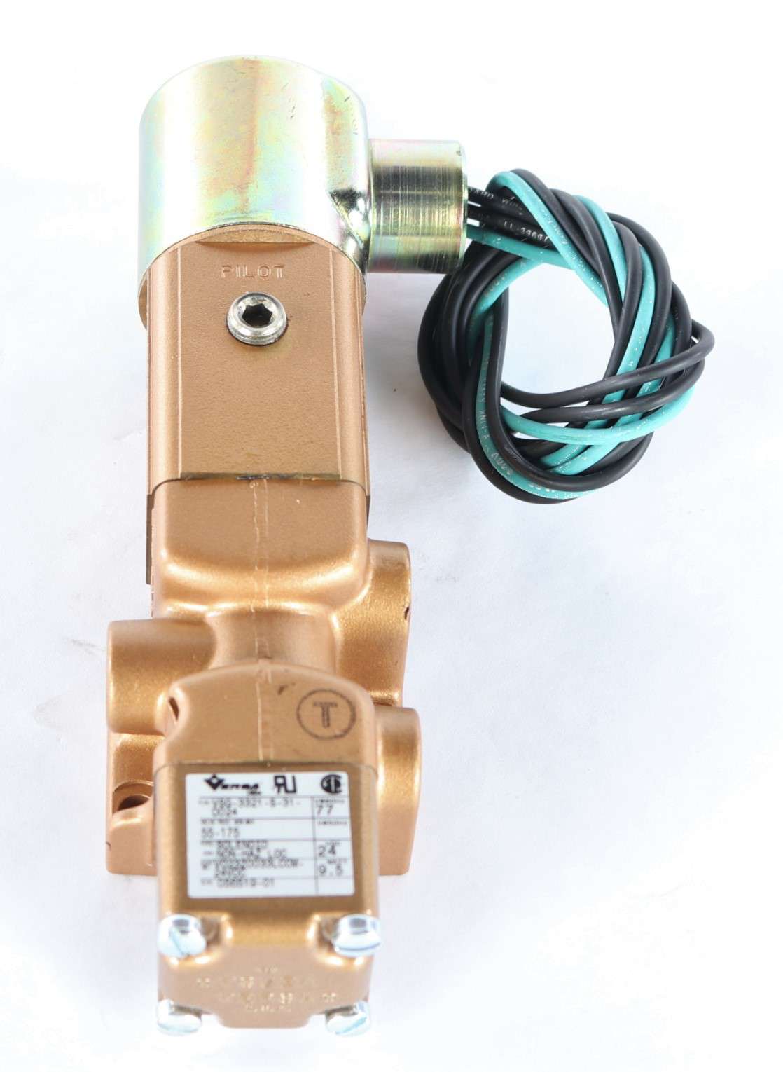 VSG-3321-S-31-D024 from VERSA - 24VDC 3-WAY SOLENOID VALVE