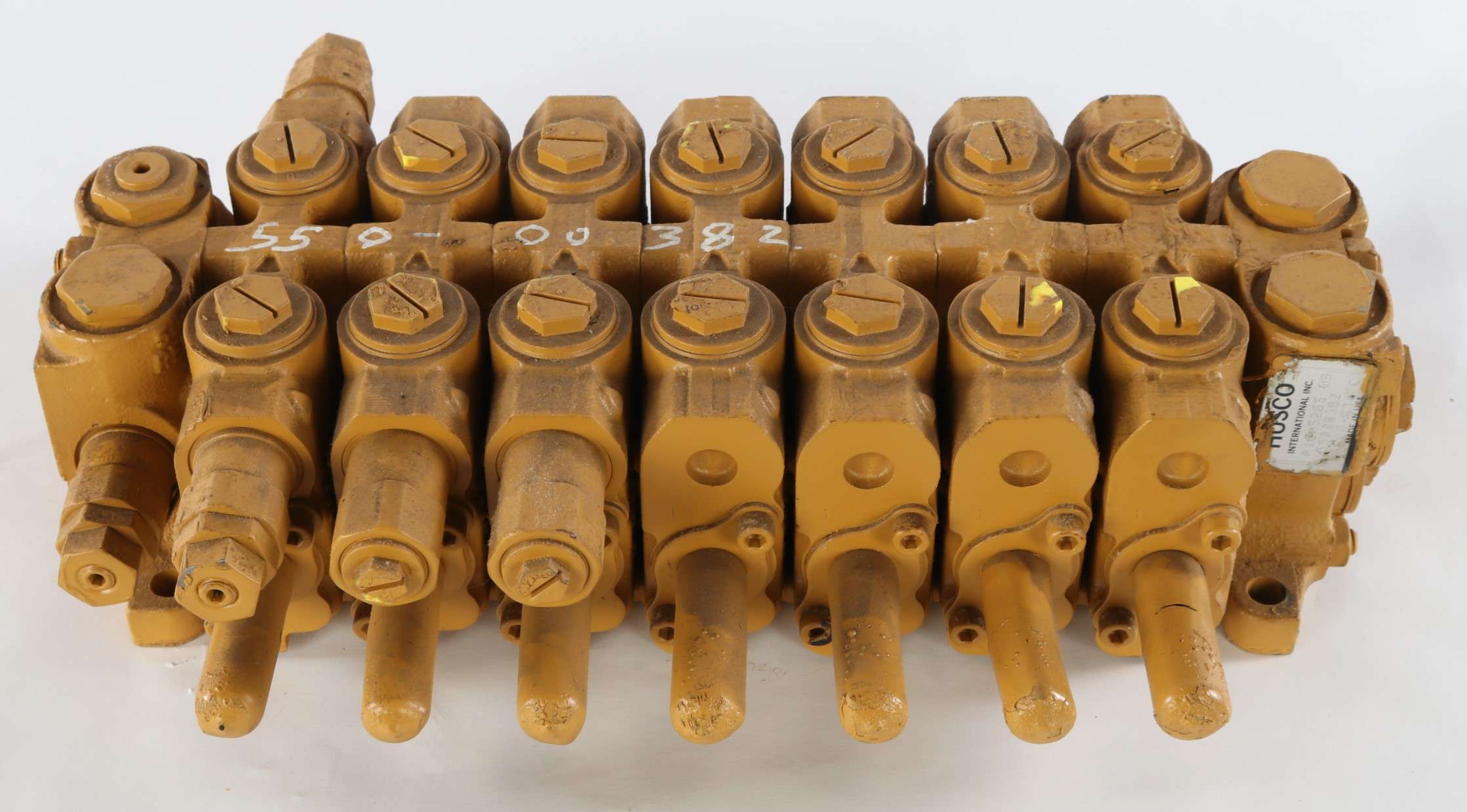 550-00382 from WAVERLY BOOM TRUCK - 7 SPOOL HYDRAULIC CONTROL VALVE