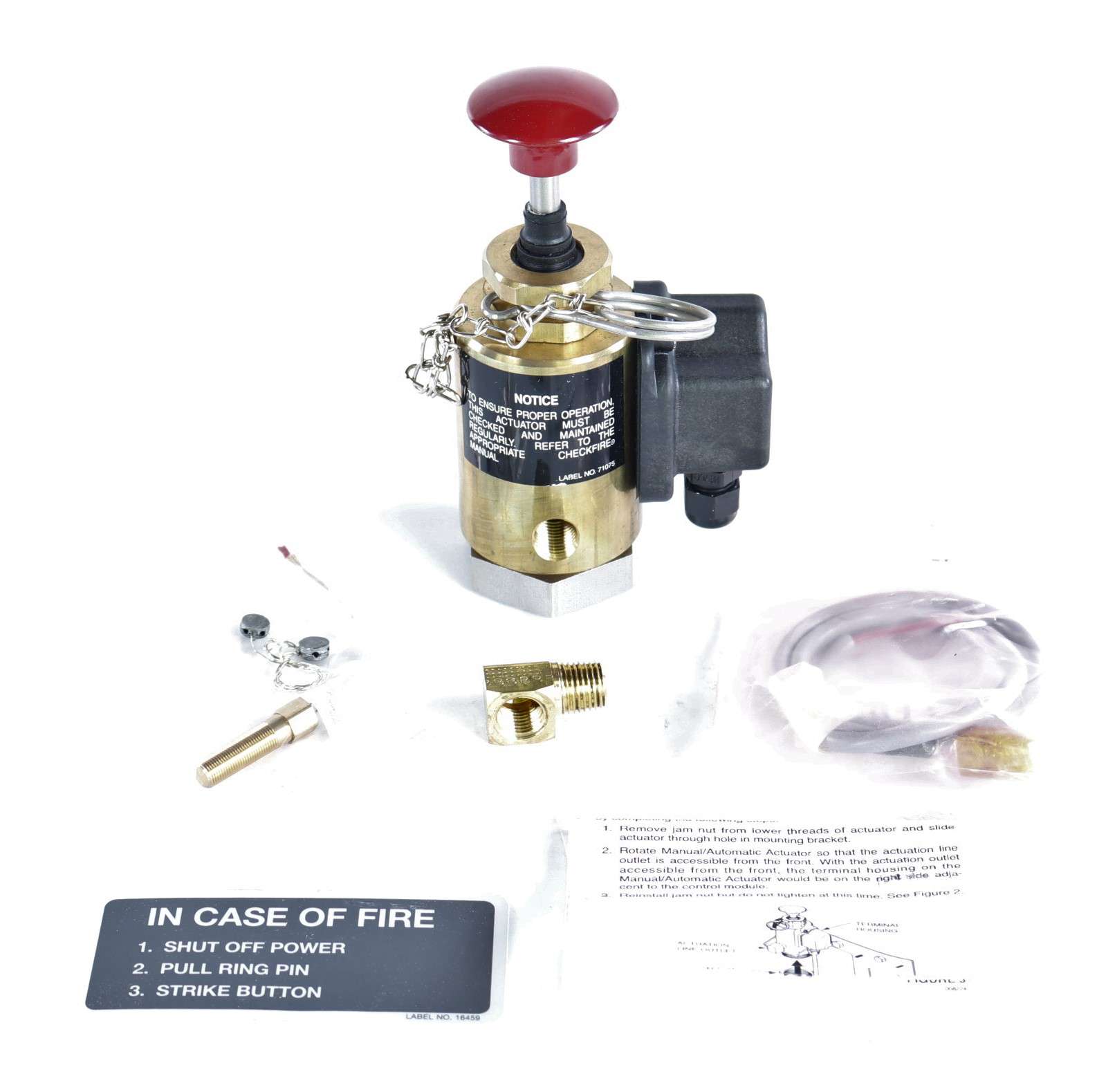 435479 from ANSUL FIRE PROTECTION - KIT-FIRE SUPPRESSION AUTO-ACTI