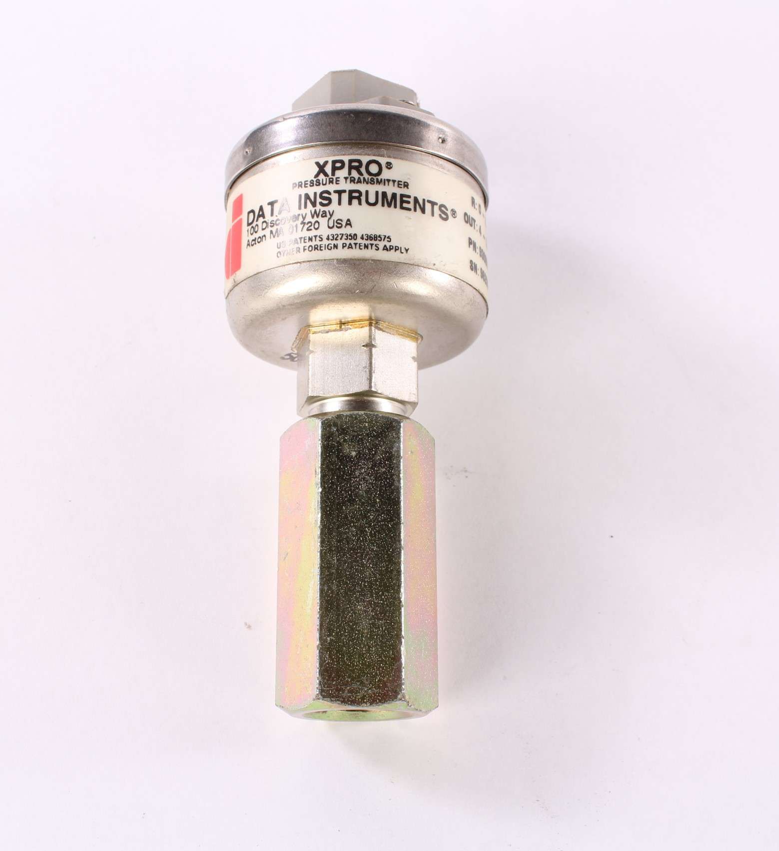 9308612 from DATA INSTRUMENTS - PRESSURE TRANSDUCER