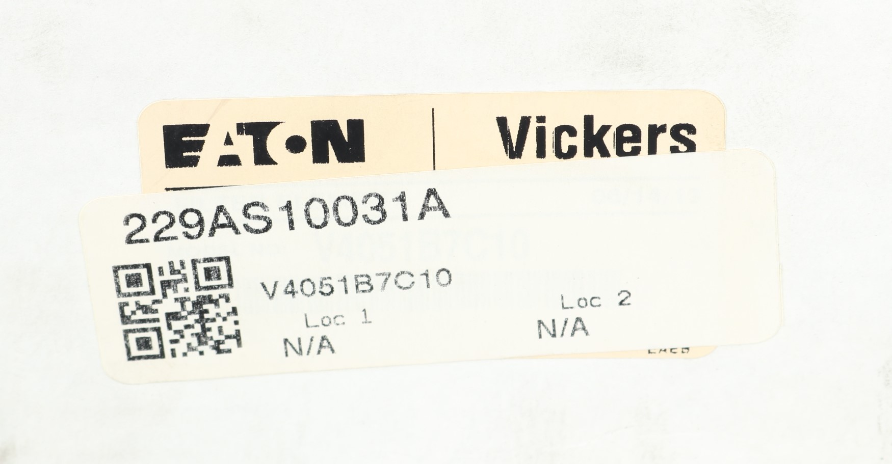 229AS10031A from VICKERS - V4051B7C10 EATON V405 RETURN-LINE FILTER ...