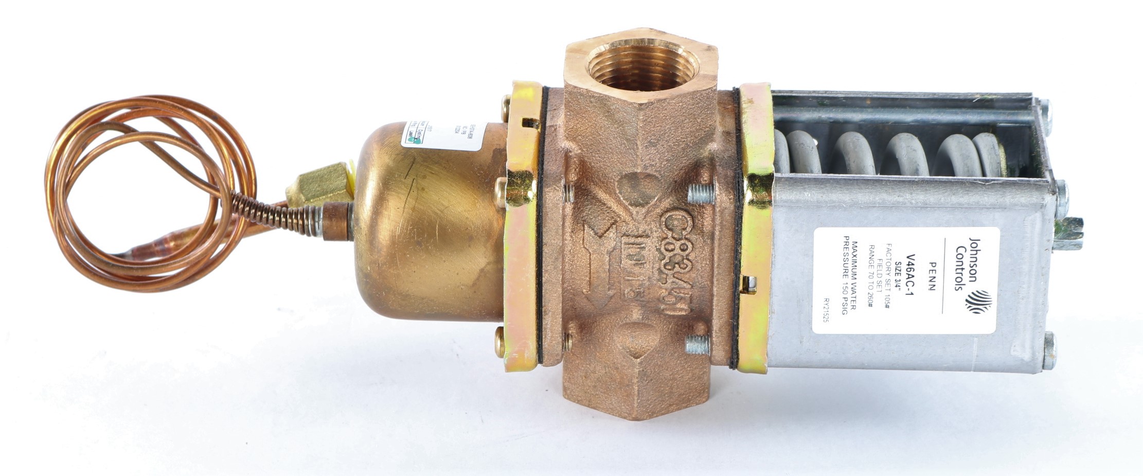 V46AC-1C from TYCO FIRE & SECURITY - VALVE - PRESSURE ACTUATED WATER ...