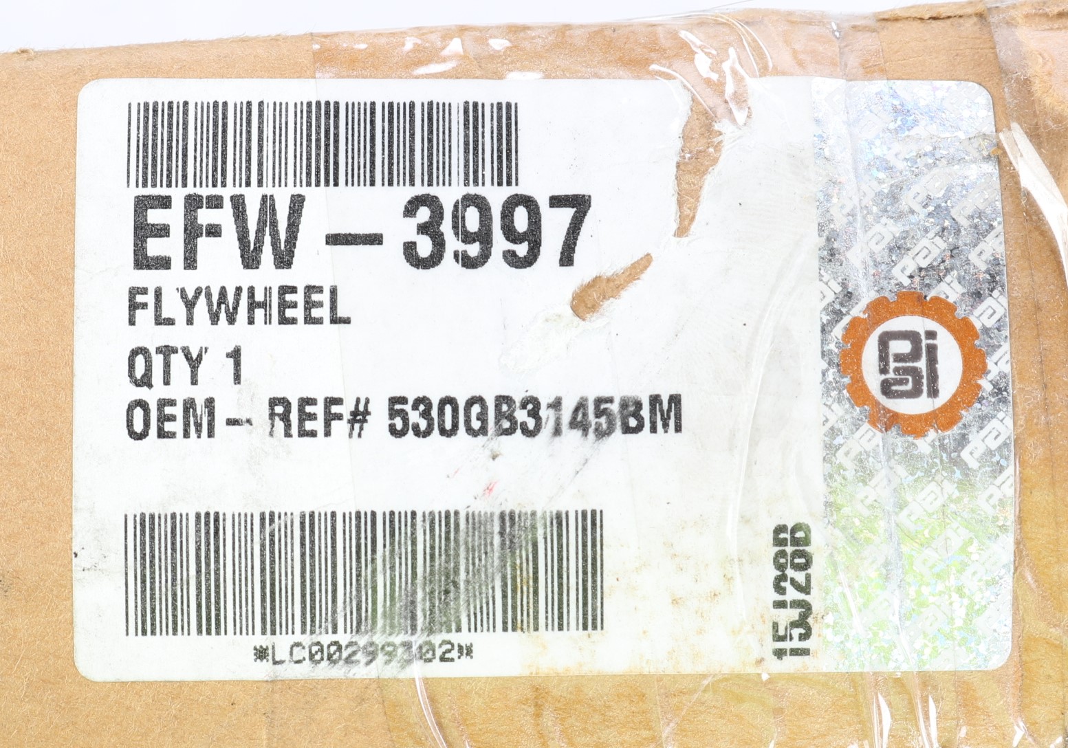 EFW-3997 from PAI INDUSTRIES - AFTERMARKET - CLUTCH FLYWHEEL-118 TEETH ...