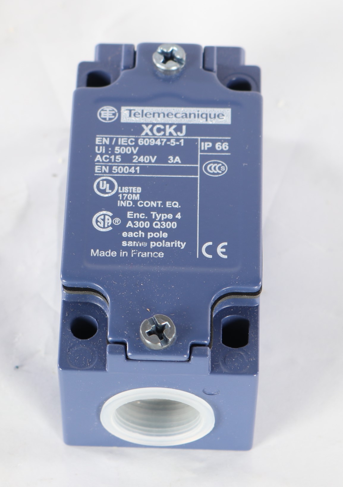 ZCKJ4 from SCHNEIDER ELECTRIC - TELEMECANIQUE - LIMIT SWITCH BODY ...
