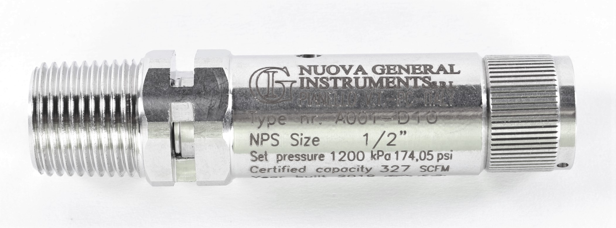 A001-D10 from NUOVA GENERAL INSTRUMENTS - VALVE: SAFETY