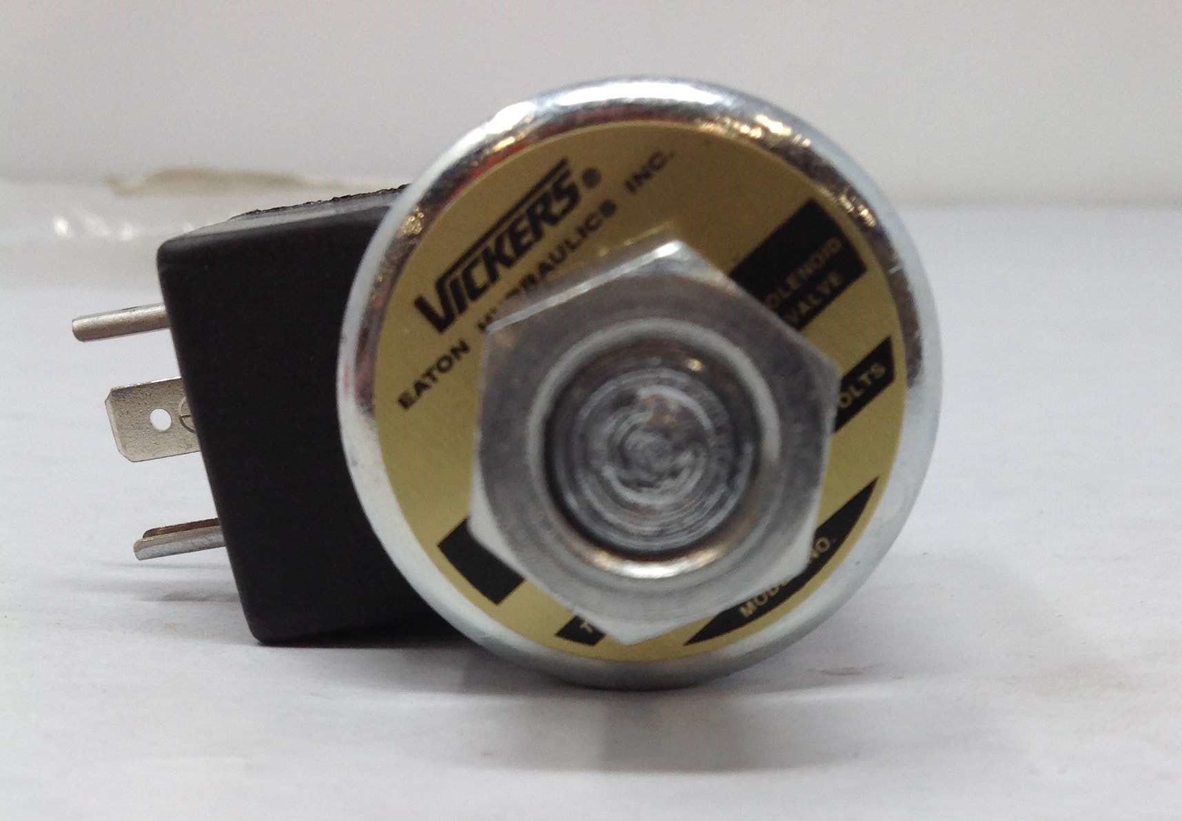 SV3-10-0-0-12DG from VICKERS - HYDRAULIC SOLENOID VALVE CARTRIDGE & COIL 12DC