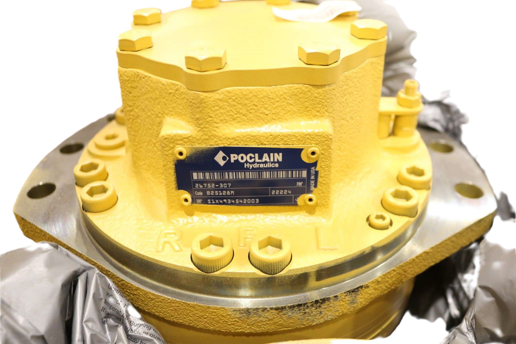 B25128M from POCLAIN - MOTOR HYDRAULIC POCLAIN 50.0 CU IN