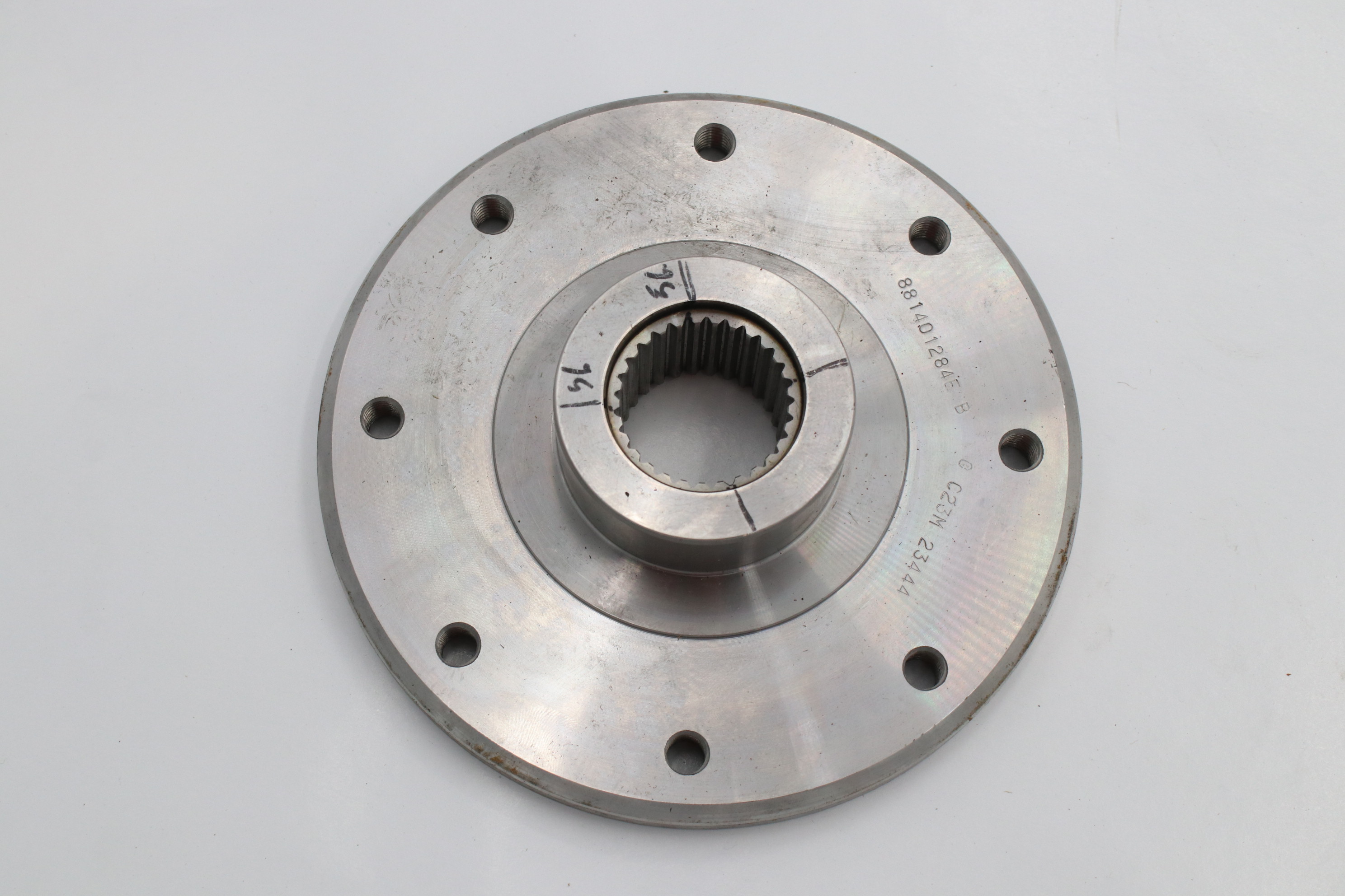 881401284E from AXLETECH - STEEL AXLE FLANGE