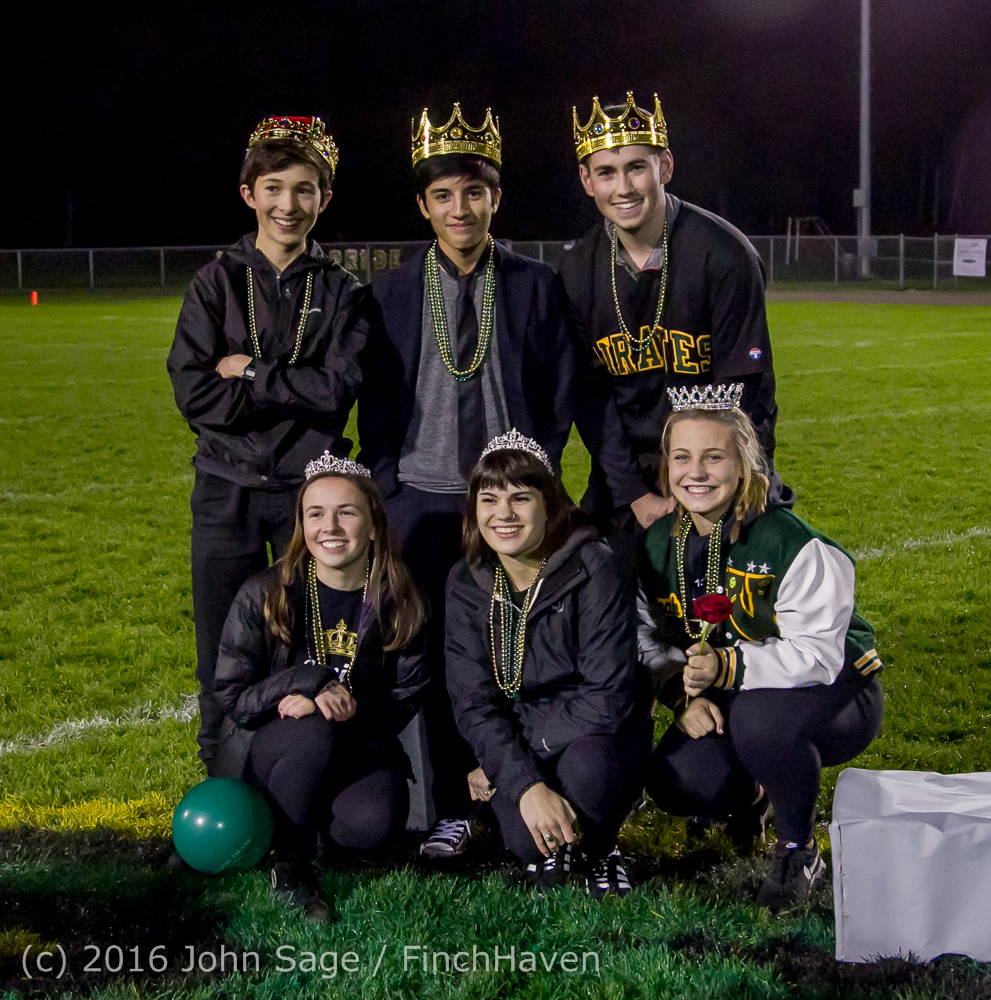 Set three: Vashon Island High School Homecoming Court 2016