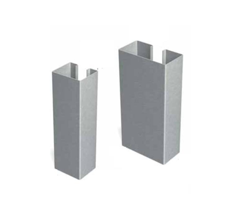 6 in x 8 ft 10 1/2 in x 14 Gauge 68 mil Header Stud w/ 3 in Flange at J ...