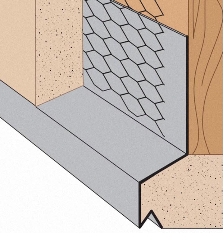 7/8 in x 10 ft Stockton Products #2 Drip Screed at J & B Materials