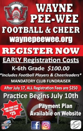 Wayne Pee Wee Football