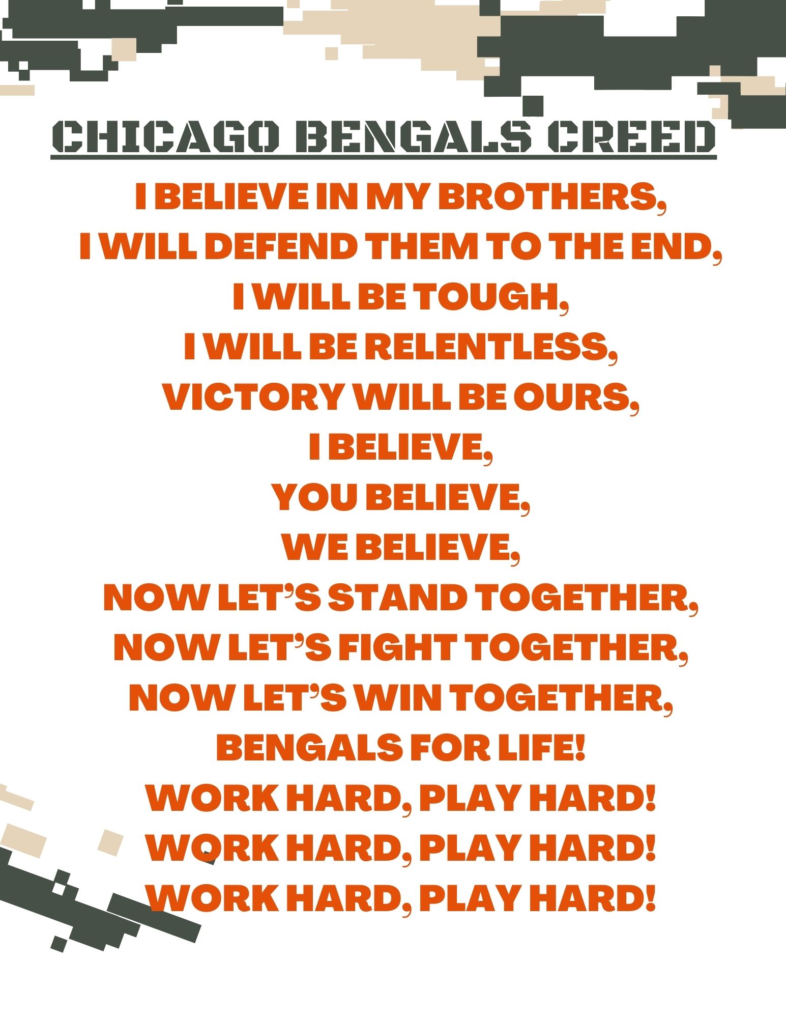 Chicago Bengals Youth Sports & Mentoring Program - Page - Football