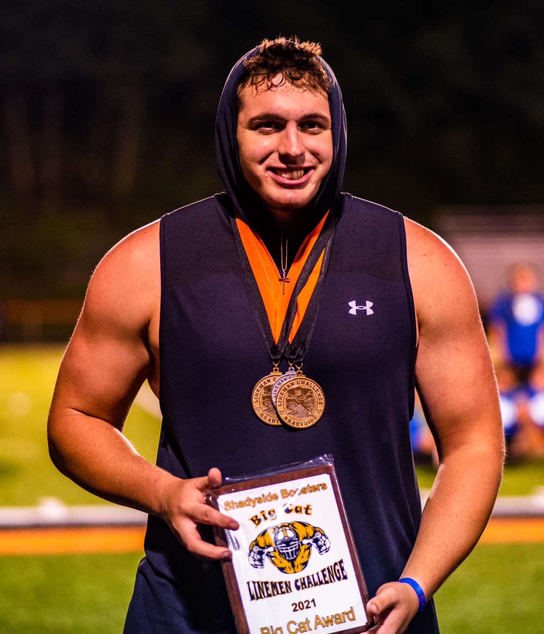 Big Cat Lineman Challenge - Big Cat Award Winners