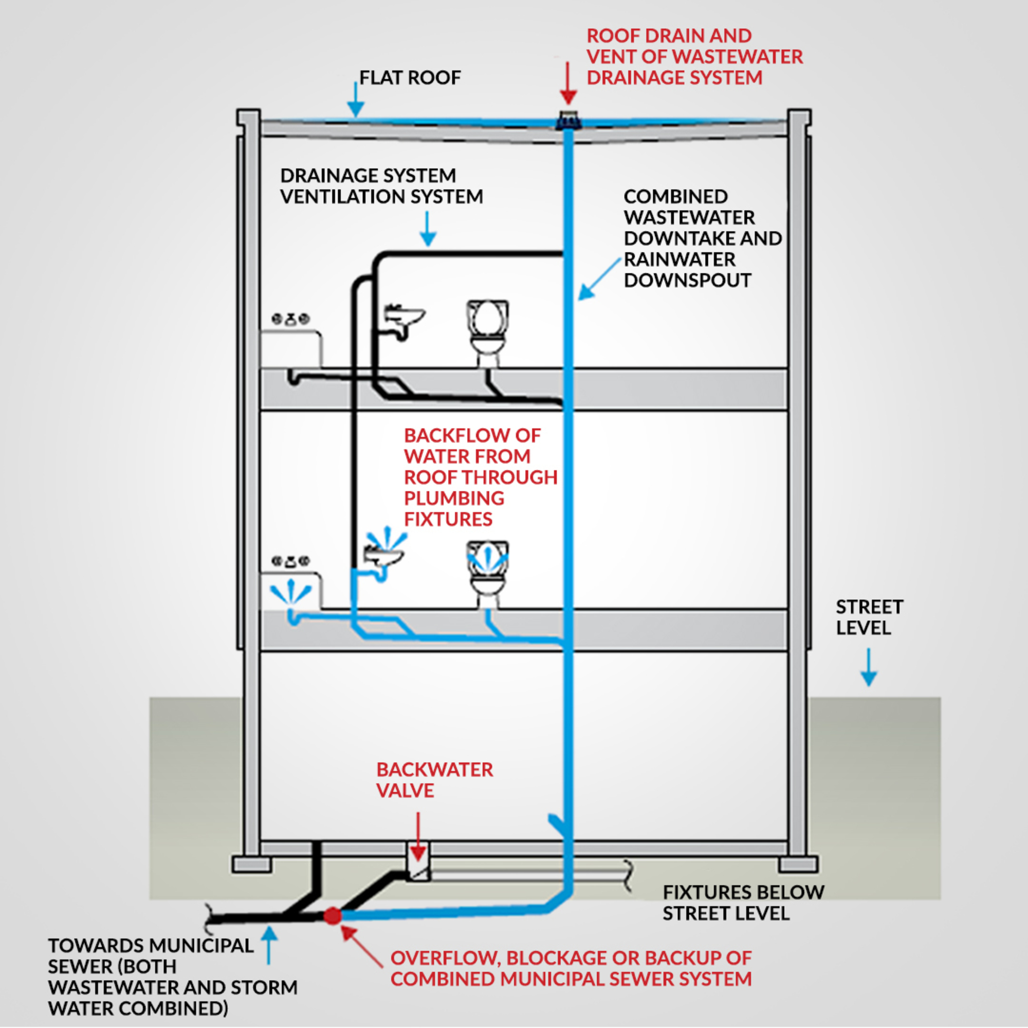Sewer Backup Upper Floors | J Gérard Fortin
