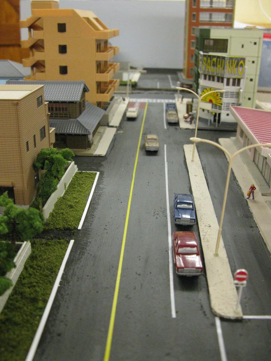 Japanese roads and sidewalks - Scenery Techniques & Inspirational ...