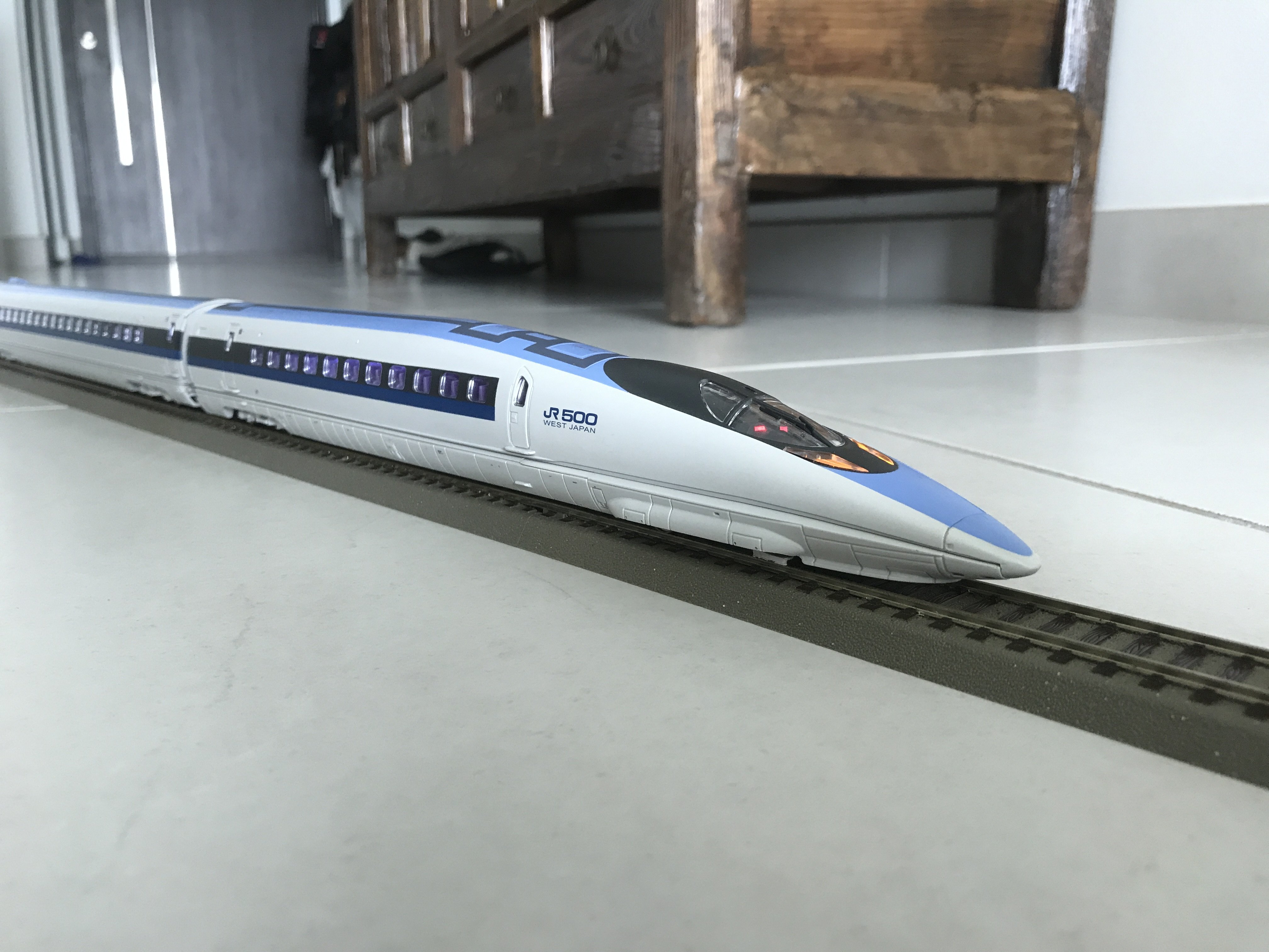 Tenshodo 500 series Nozomi/Kato E5 series Hayabusa HO scale - Japanese ...