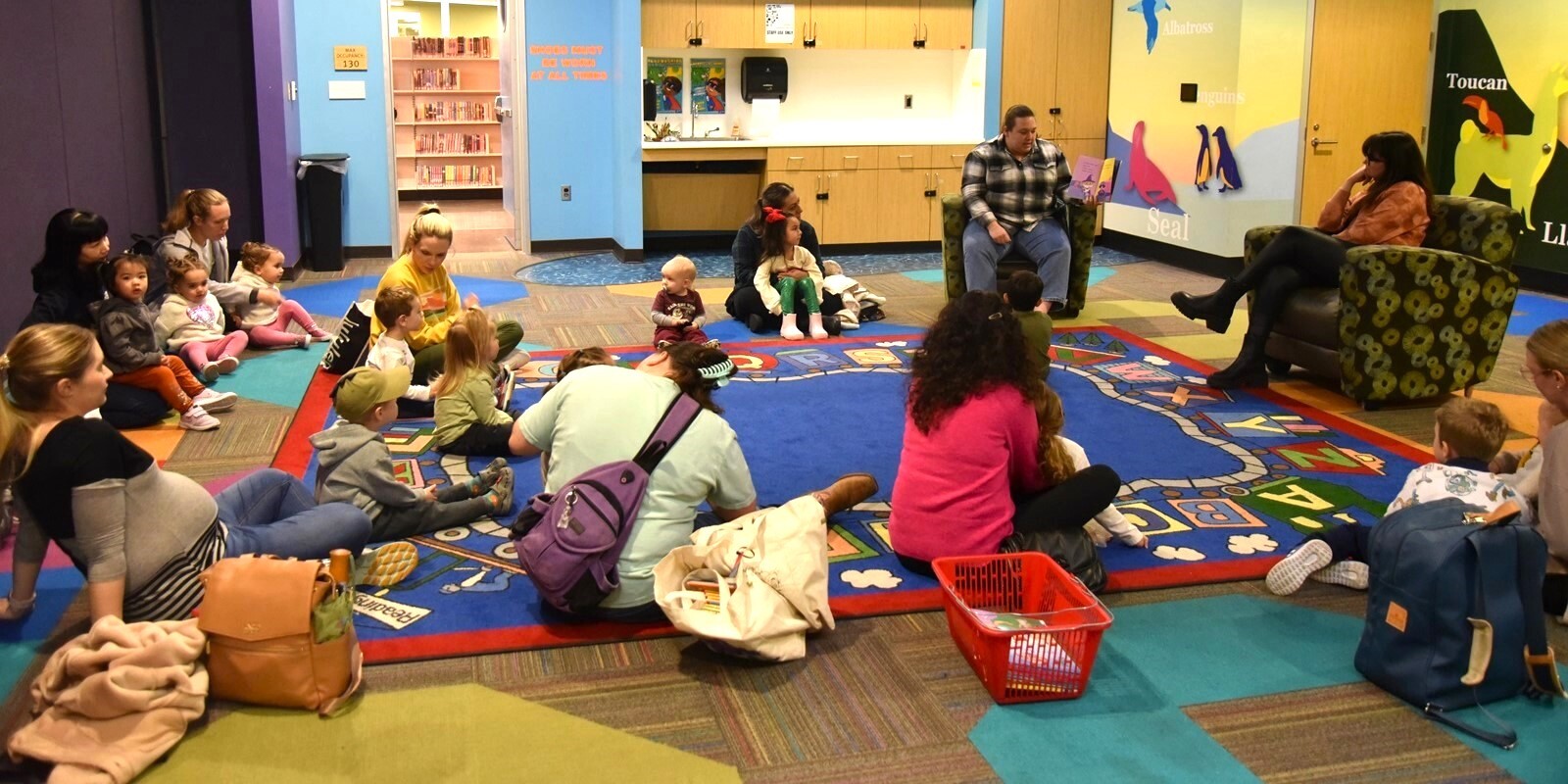Midland County Public Library weekly storytime for children included ...