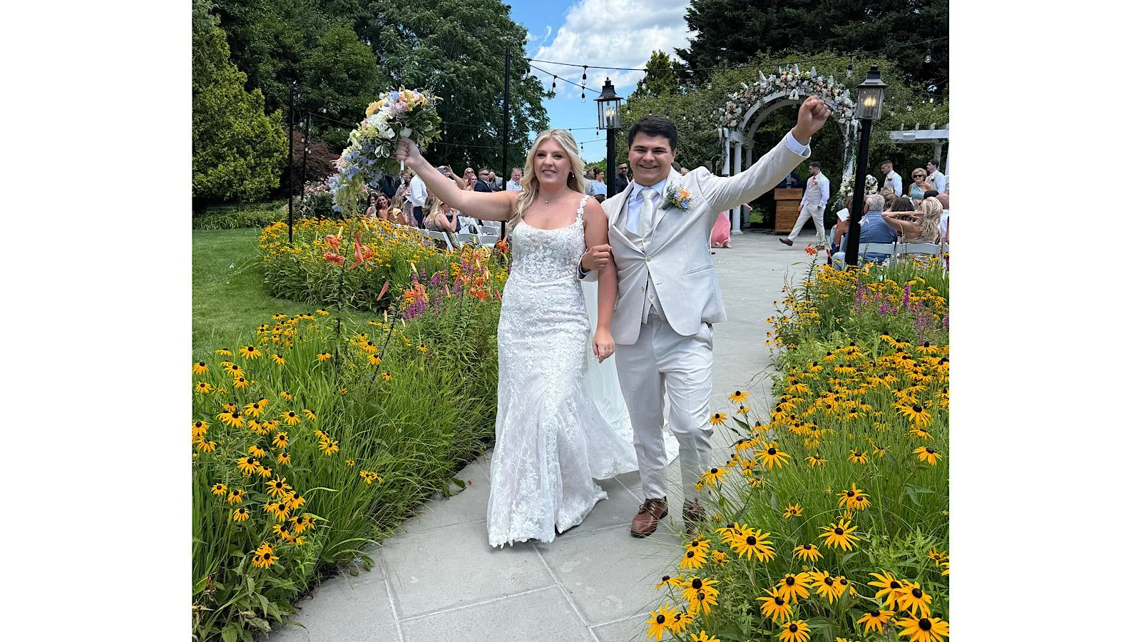 Anthony Maag and Amaya Westbay Marry at the Vineyards at Aquebogue ...
