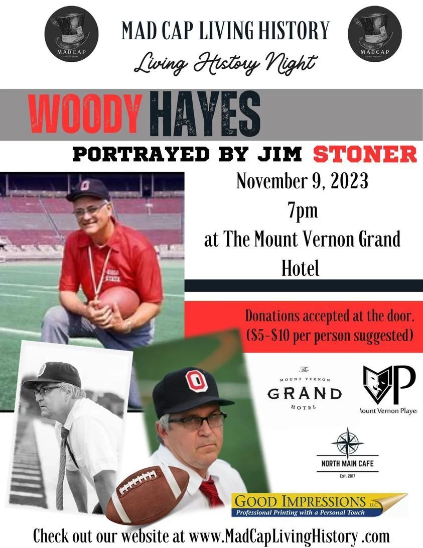Living History Night brings Ohio football coaching legend Woody Haye to ...