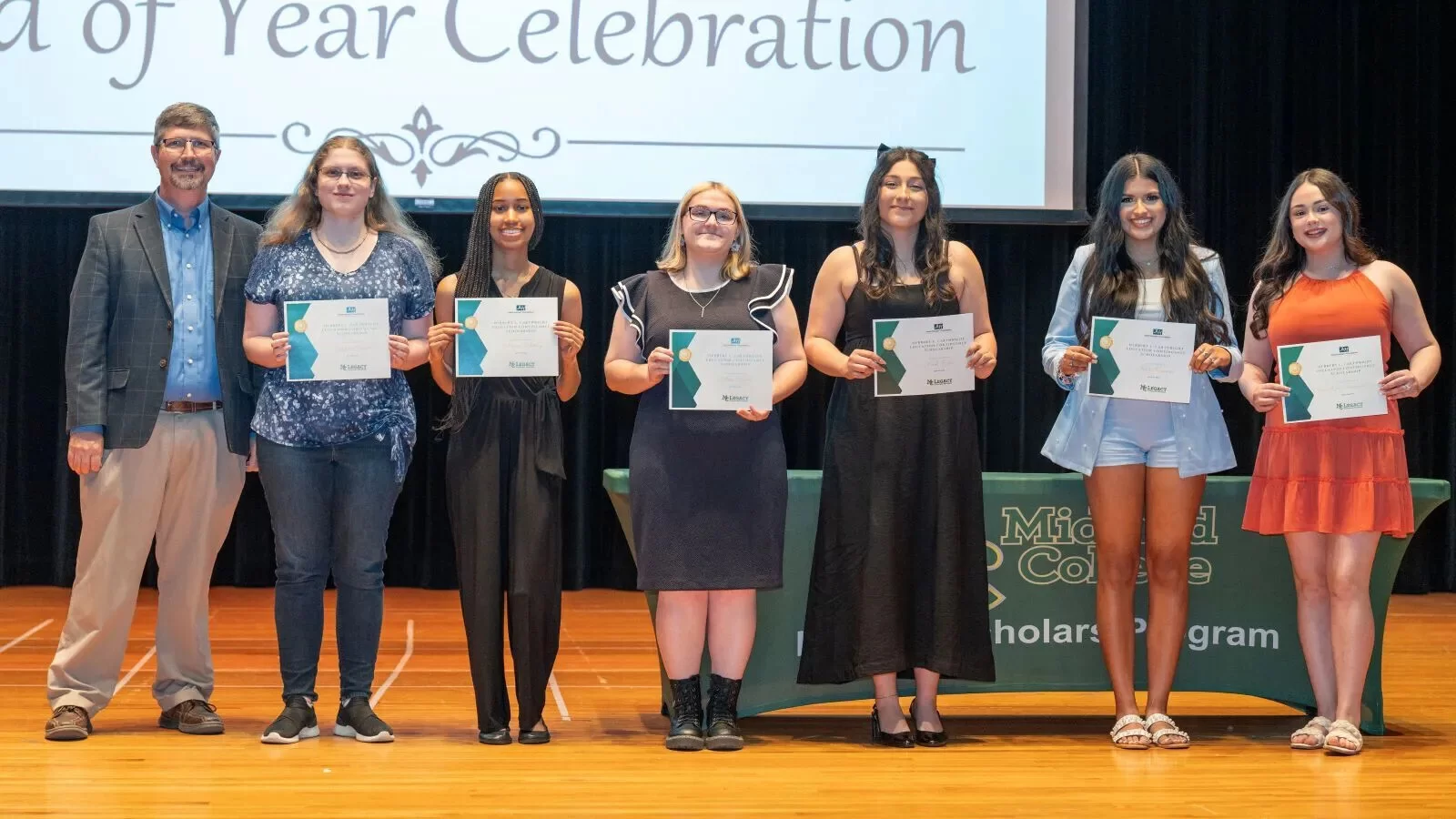 Midland College celebrates its Legacy Scholars during awards ceremony ...