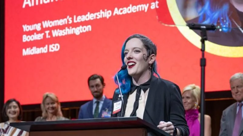 Midland ISD says: ‘Amanda Byars was named the Rising Star Secondary ...