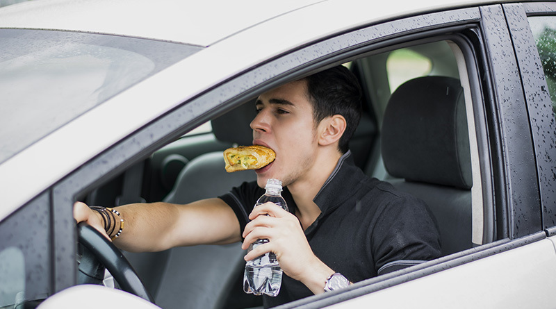 Eating while driving can have disastrous consequences | Mega Dealer News