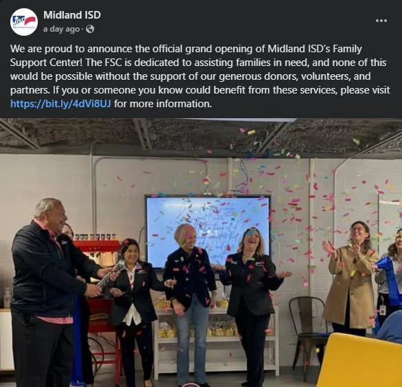 MISD celebrates opening of new Family Support Center | Midland Times
