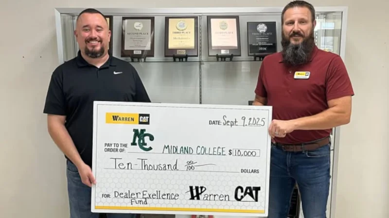 MC, Warren CAT partnership drives diesel tech student success | Midland ...