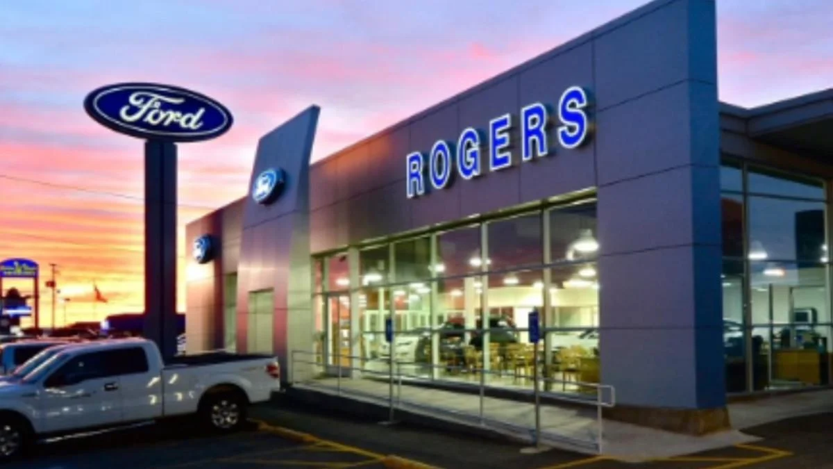Rogers Ford is undergoing a renovation project for three months ...