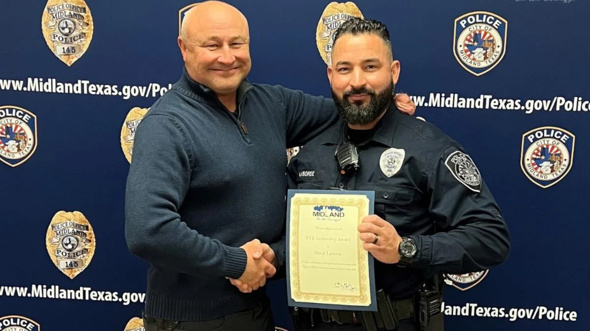 MPD officer receives BTE award for going ‘above and beyond’ | Midland Times