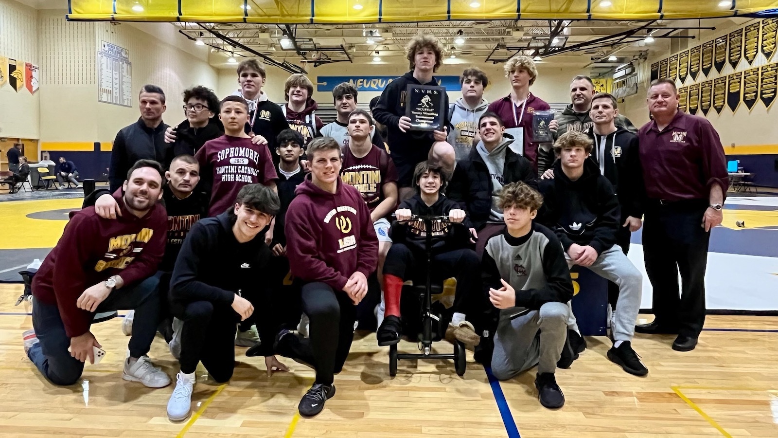 Montini Catholic wrestling excelled on the mat with three big wins to ...