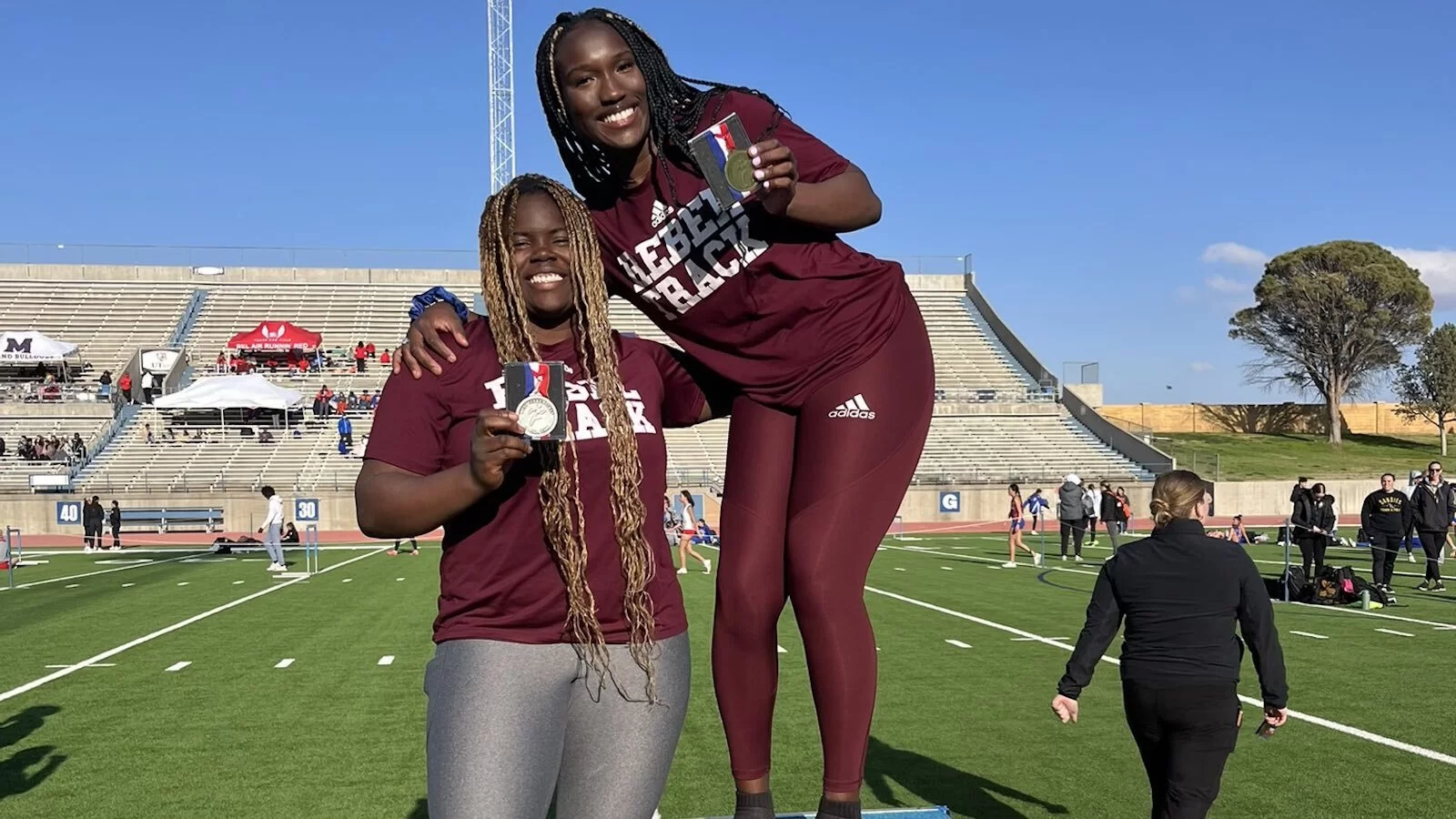 Strambler, Regalado lead Lady Rebels to win at West Texas Relays ...