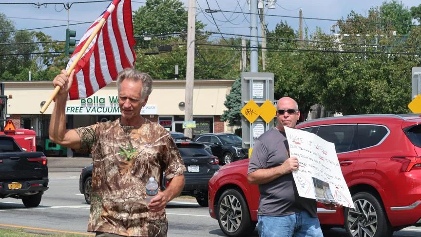 Suffolk County Residents Rally Against Immigration Policy Proposals ...